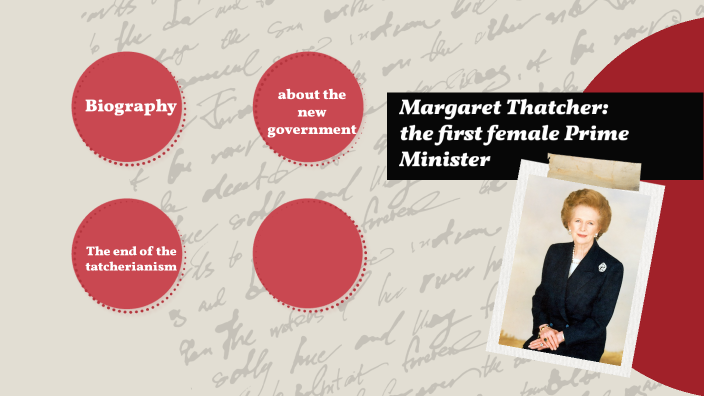 Margaret Tatcher by on Prezi