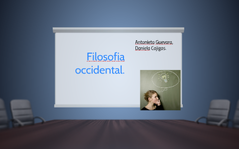 Filosofia occidental. by on Prezi