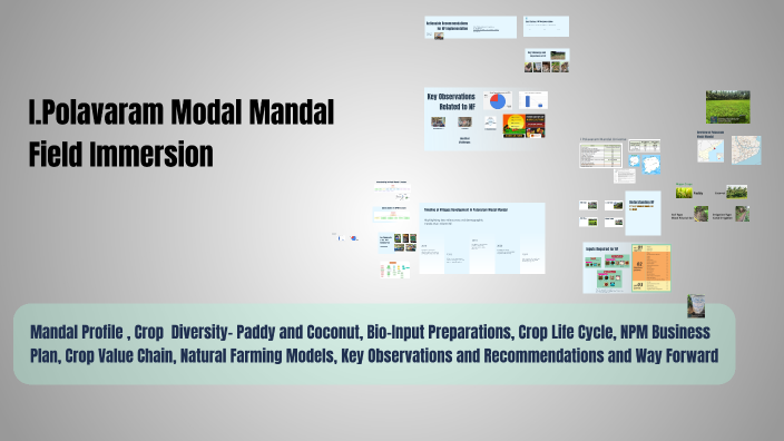 Polavaram Modal Mandal Field Immersion by Tirumala Rao Gopisetty on Prezi