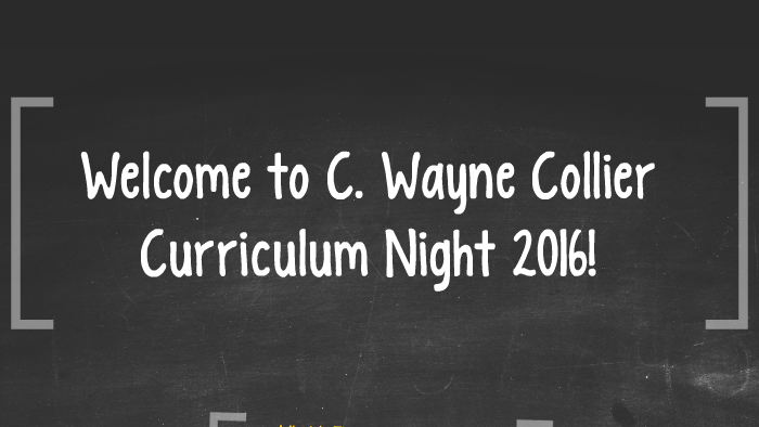 Welcome to C. Wayne Collier by Adrienne Norman on Prezi