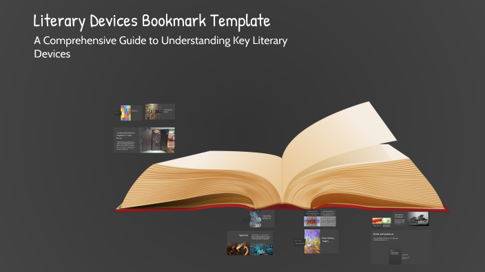 Literary Devices Bookmark Template by Bryan Stamp on Prezi