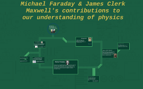Michael Faraday and James Clerk Maxwell contribution to our by Ben ...