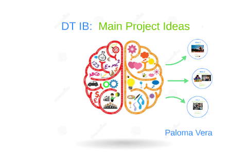 DT IB - Main Project Ideas by on Prezi