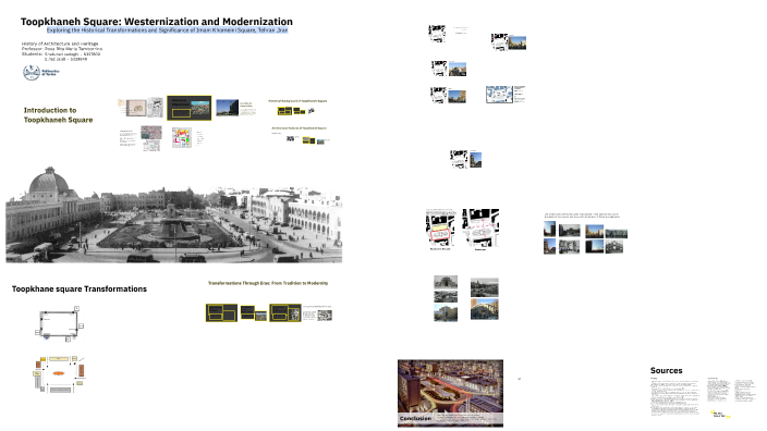 Toopkhaneh Square: Westernization and Modernization by shahrzad sadeghi ...