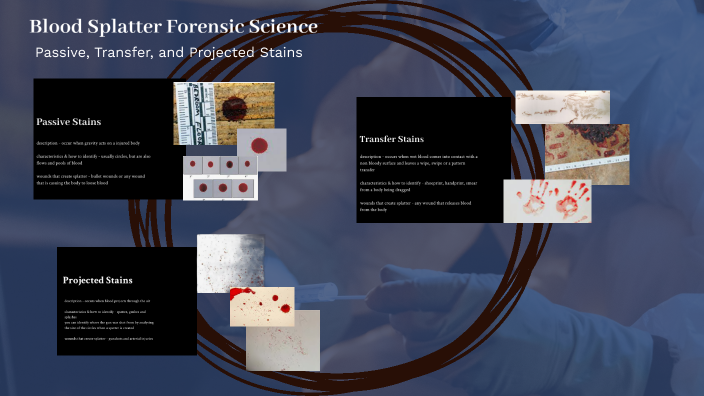 Blood Splatter Forensic Science by Sofia nino on Prezi