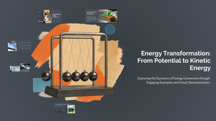 Energy Transformation: From Potential to Kinetic Energy by Tamer ...