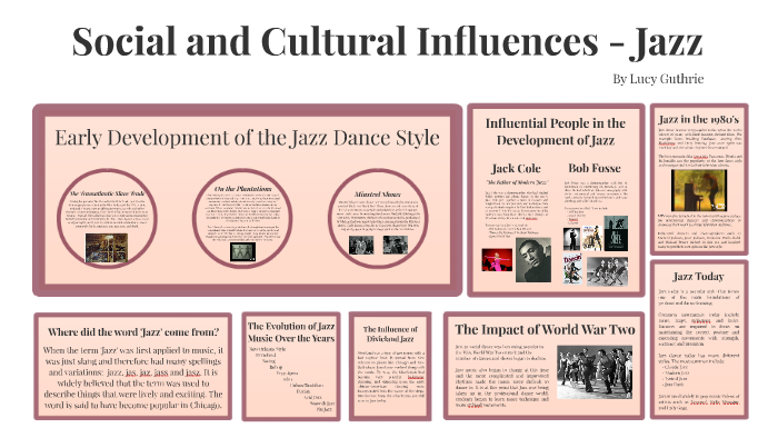 Social and Cultural Influences - Jazz by Lucy Guthrie on Prezi