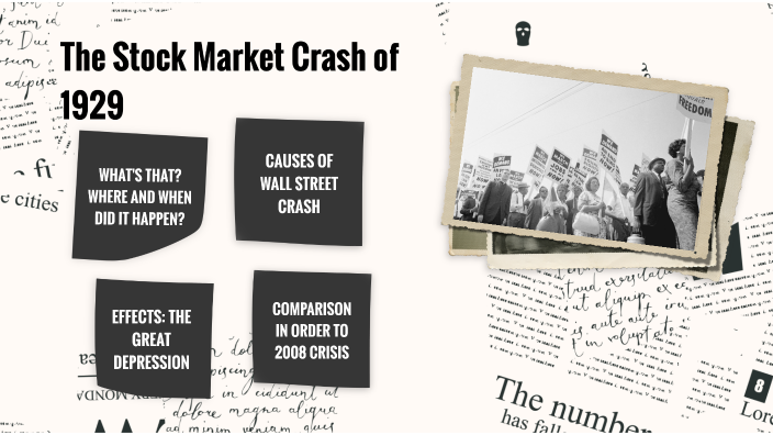 The Stock Market Crash of 1929 by Alex Molina on Prezi