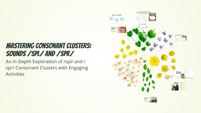 Mastering Consonant Clusters: Sounds /spl/ and /spr/ by Huỳnh Ngọc on Prezi
