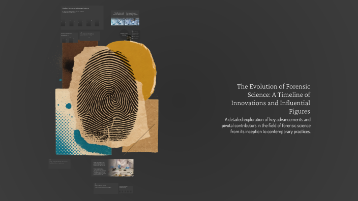 The Evolution of Forensic Science: A Timeline of Innovations and ...