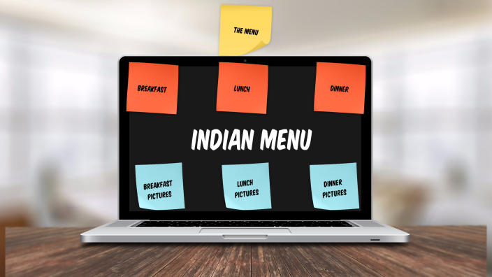 Indian menu by Laksh Puri on Prezi