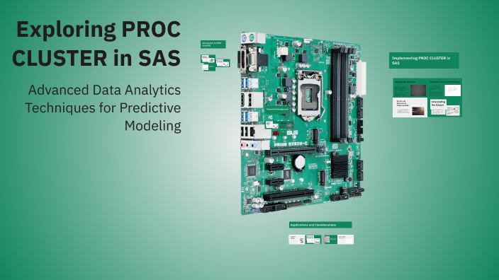 Exploring PROC CLUSTER in SAS by Bobo Swae on Prezi