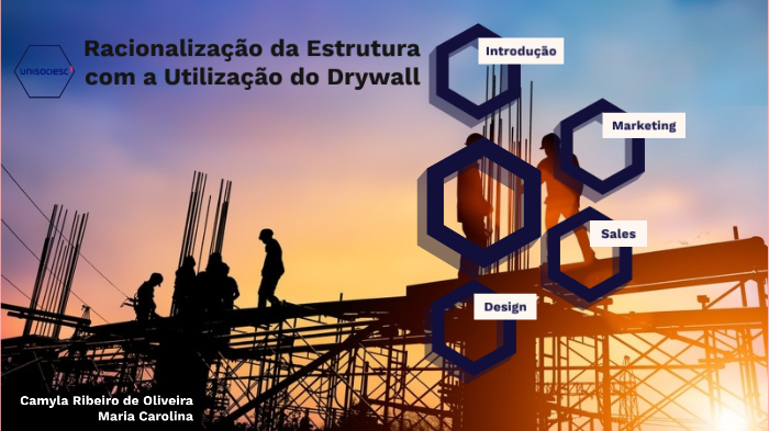 Técnicas da Construção Civil - Dywall - Apresentação by Camyla ribeiro ...