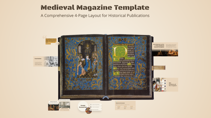Medieval Magazine Template by Astrid Heleen Tõnisson on Prezi