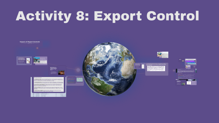 Understanding Export Control by Jennefer Arican on Prezi