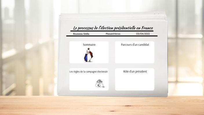Le processus de l’élection présidentielle en France by Stella Rousseau ...