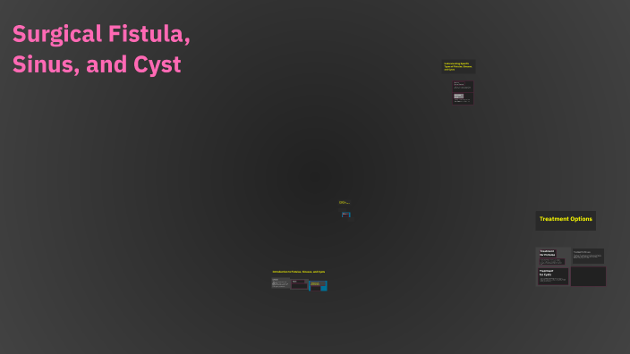 Surgical Fistula, Sinus, and Cyst by Mohamed Rabea on Prezi