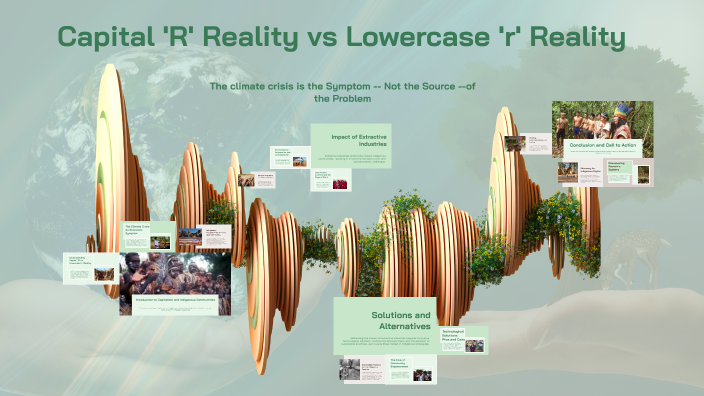 Capital 'R' Reality vs Lowercase 'r' Reality by Jennifer Rayman on Prezi