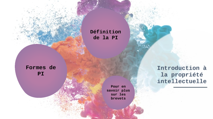Introduction à la propriété intellectuelle by Formation Brevets on Prezi