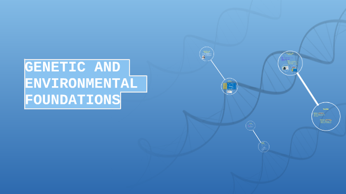 GENETIC AND ENVIRONMENTAL FOUNDATIONS by gabriela sikorska on Prezi
