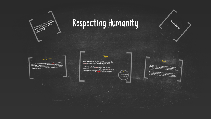 Respecting Humanity by hannah hussain on Prezi