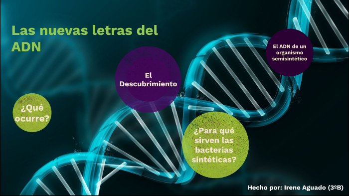 Las nuevas letras del ADN by irenee9 irenee9 on Prezi