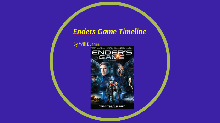 Enders game Timeline by will Burnes