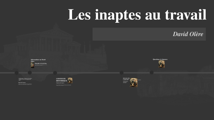 Les inaptes au travail by noa llanas on Prezi