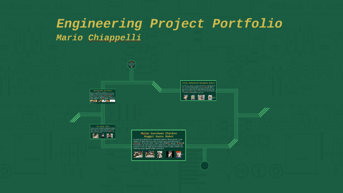 Engineering Project Portfolio by Mario Chiappelli