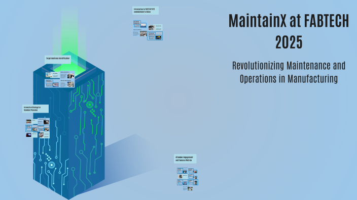 MaintainX at FABTECH 2025 by SALMA ABULBAN on Prezi