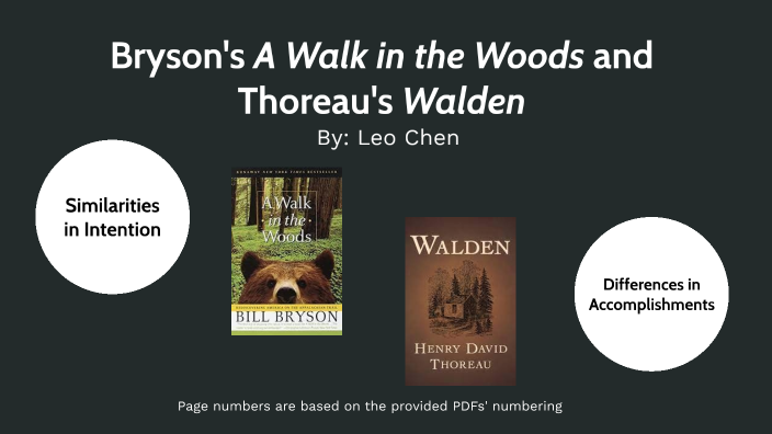 Leo - A Walk in the Woods and Walden by Leo Chen on Prezi