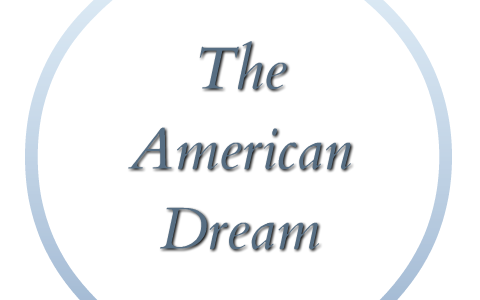 The American Dream Theme Map by Chaseton Williams on Prezi