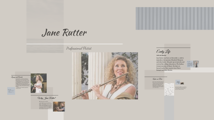 Jane Rutter by Vyckie Chih on Prezi