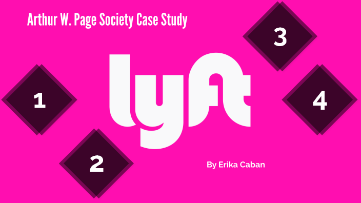Arthur V. Page Society Case Study by Erika Caban on Prezi