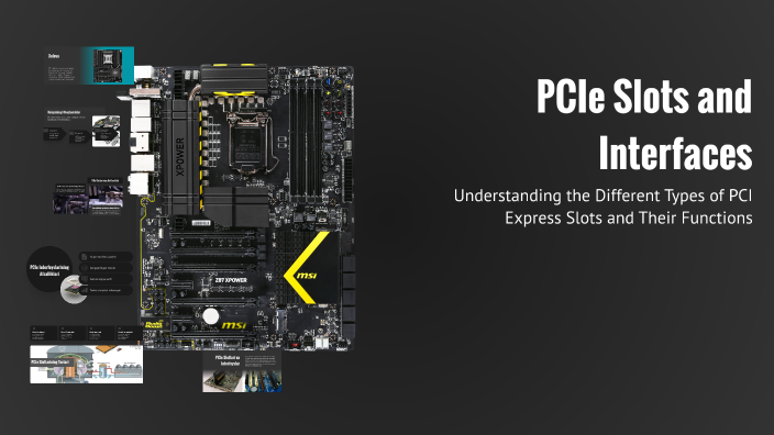 PCIe Slots and Interfaces by 4567890 67890 on Prezi