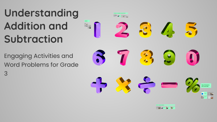 Understanding Addition and Subtraction by Carmina Guillamar on Prezi