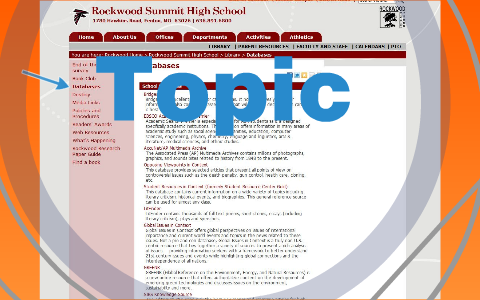 Using Ebsco & Gale Databases by laurie degenhart on Prezi