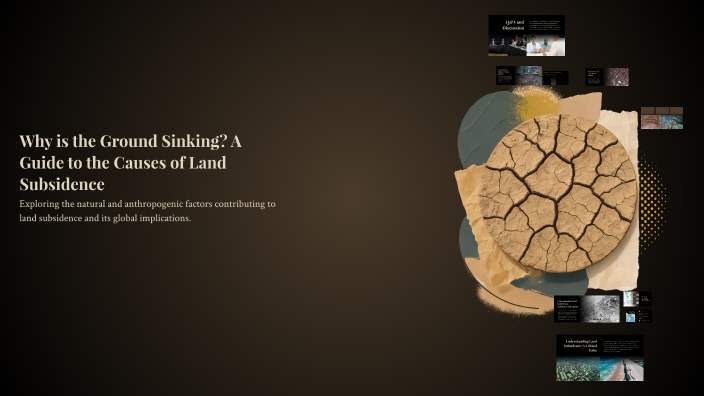 Why is the Ground Sinking? A Guide to the Causes of Land Subsidence by ...