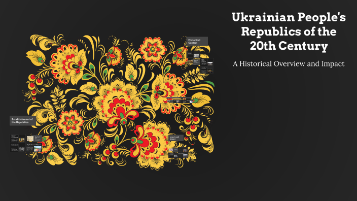 Ukrainian People's Republics of the 20th Century by Mikczer on Prezi