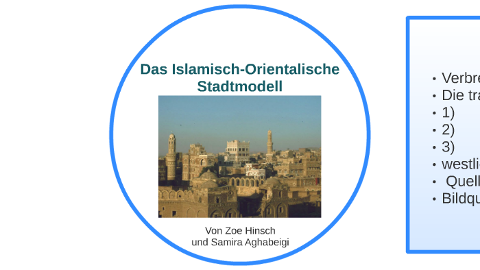 Das Islamisch-Orientalische Stadtmodell by sra ory on Prezi