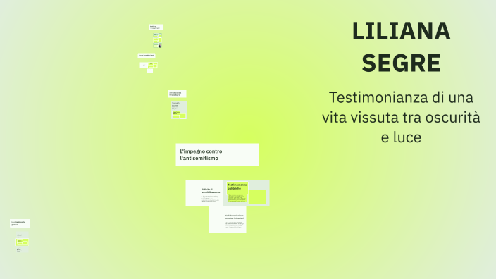 LILIANA SEGRE by ALESSIO CUNA on Prezi
