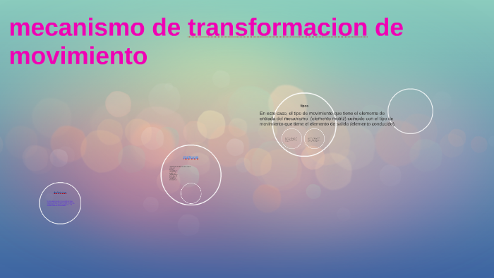 mecanismo de transformacion de movimiento by mounia mousi on Prezi