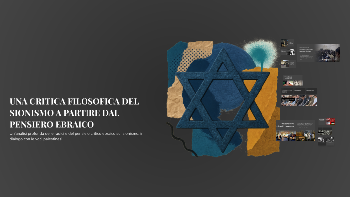 UNA CRITICA FILOSOFICA DEL SIONISMO A PARTIRE DAL PENSIERO EBRAICO by ...