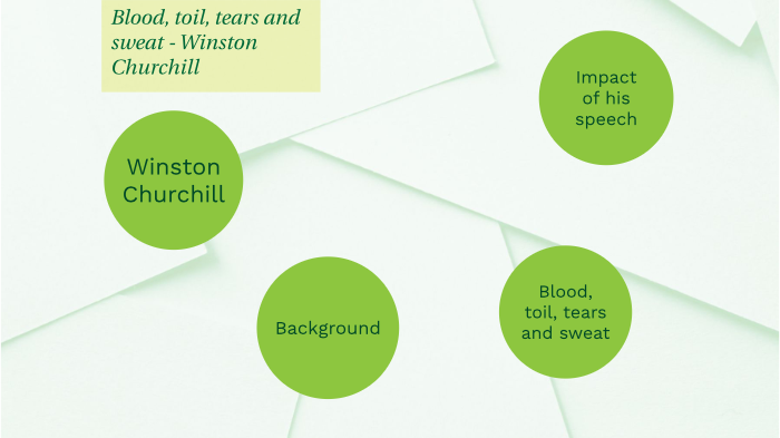 Blood, toil, tears and sweat by Kassandra Moosbrugger on Prezi