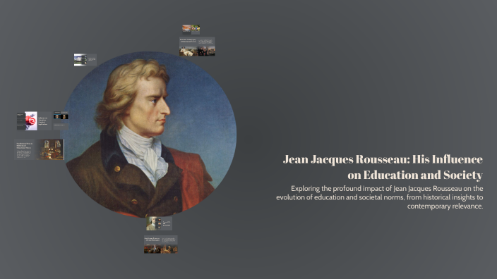 Jean Jacques Rousseau: His Influence on Education and Society by ...