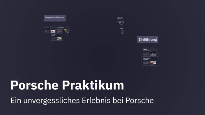 Porsche Praktikum by David Fernbach on Prezi