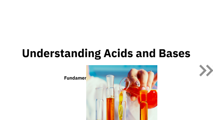 Understanding Acids and Bases by Paramvir Ahlawat on Prezi