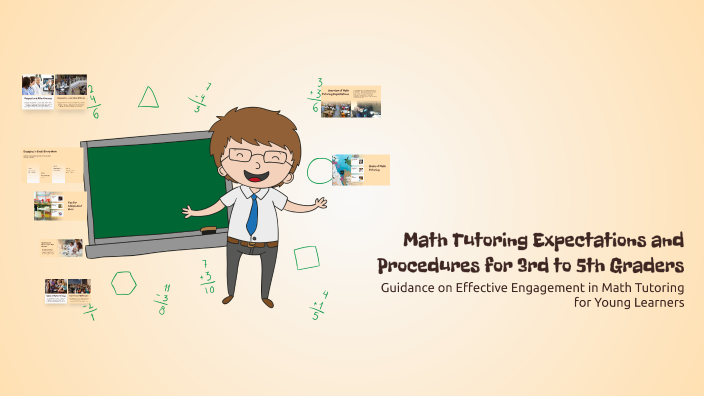 Math Tutoring Expectations and Procedures for 3rd to 5th Graders by ...