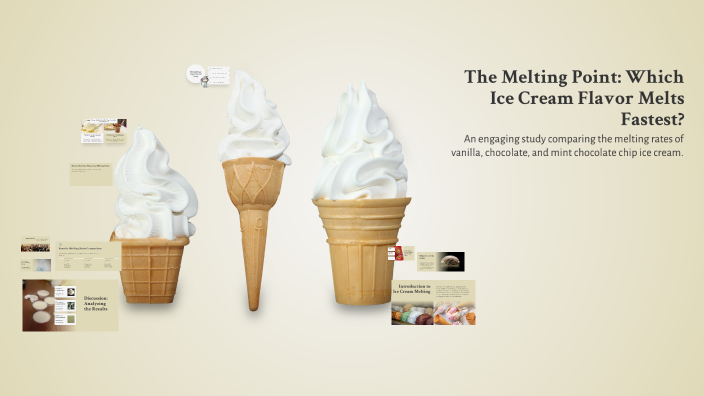The Melting Point: Which Ice Cream Flavor Melts Fastest? by Justin ...