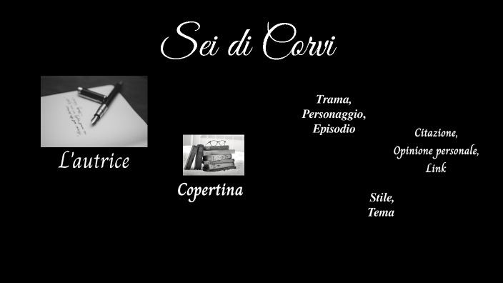 Book talk, SEI DI CORVI by laura iannaccone on Prezi